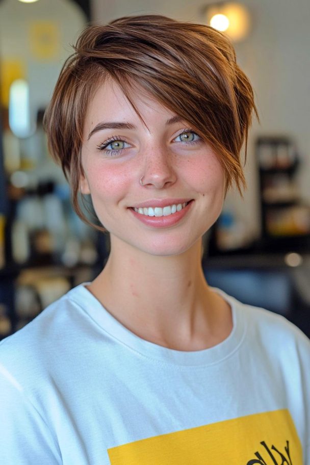 13 Short Asymmetrical Haircuts That Are Universally Flattering