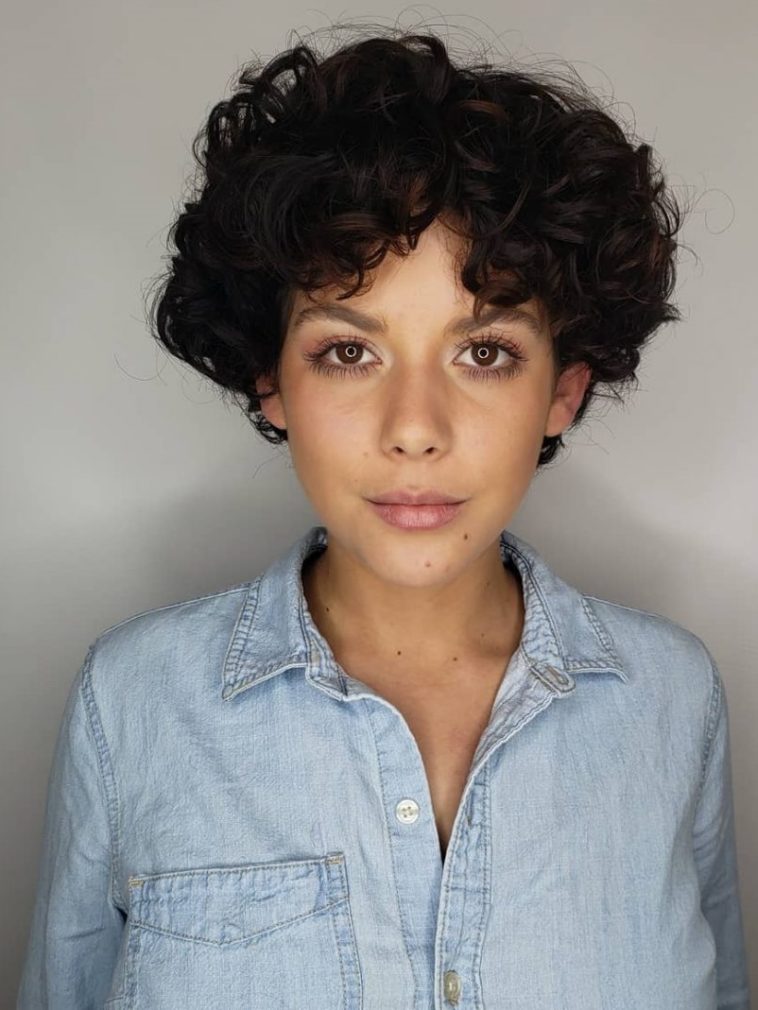 12 Gorgeous Curly Pixie Cuts for Curly Haired Girls