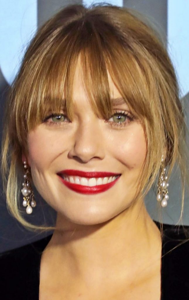 15 Flattering Examples of Bangs for Round Faces