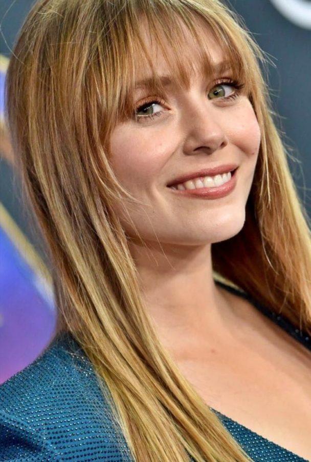 15 Flattering Examples of Bangs for Round Faces