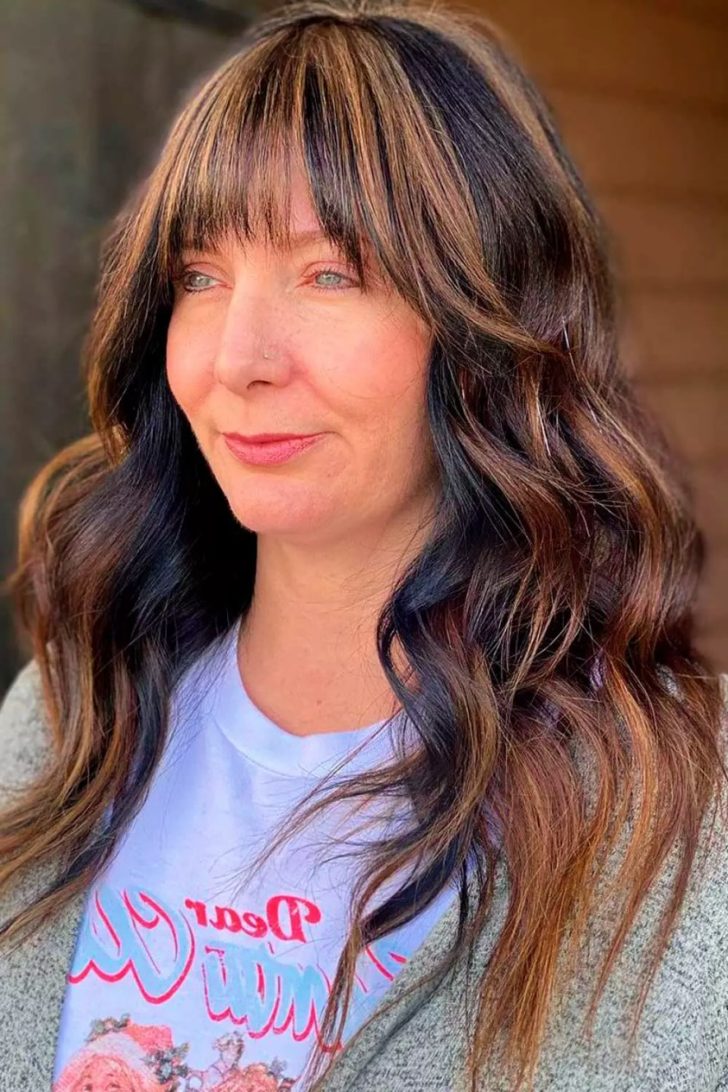 17 Low Maintenance Hairstyles with Bangs for Women Over 50