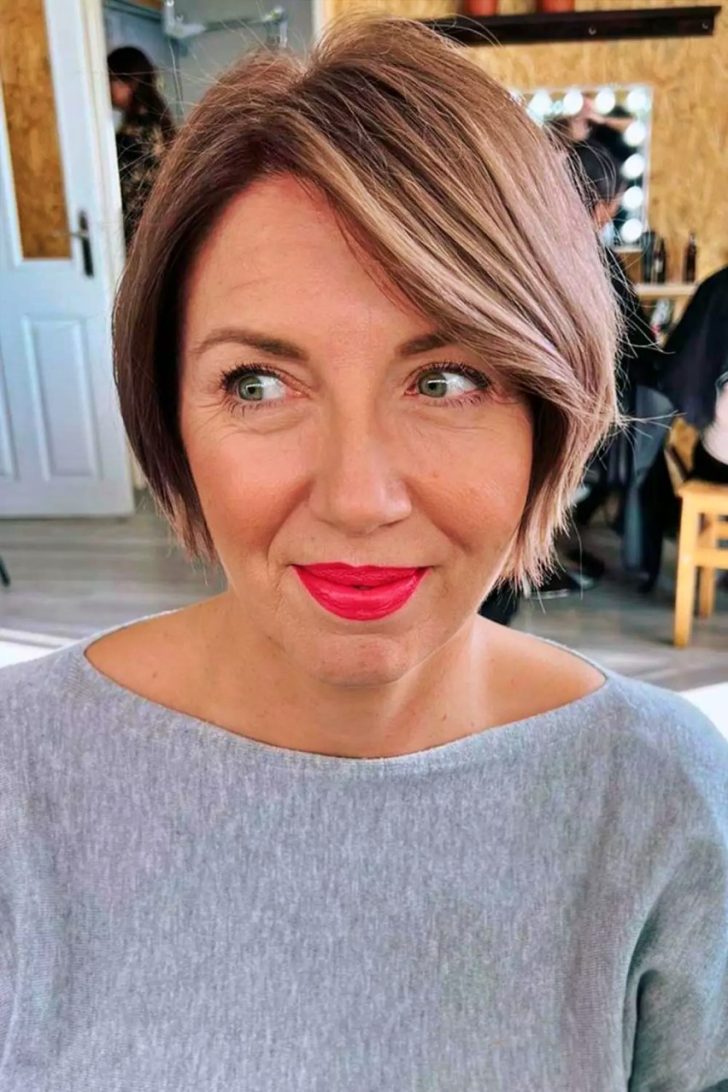 17 Low Maintenance Hairstyles with Bangs for Women Over 50