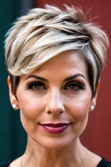 14 Short Pixie Haircuts for Women Over 50