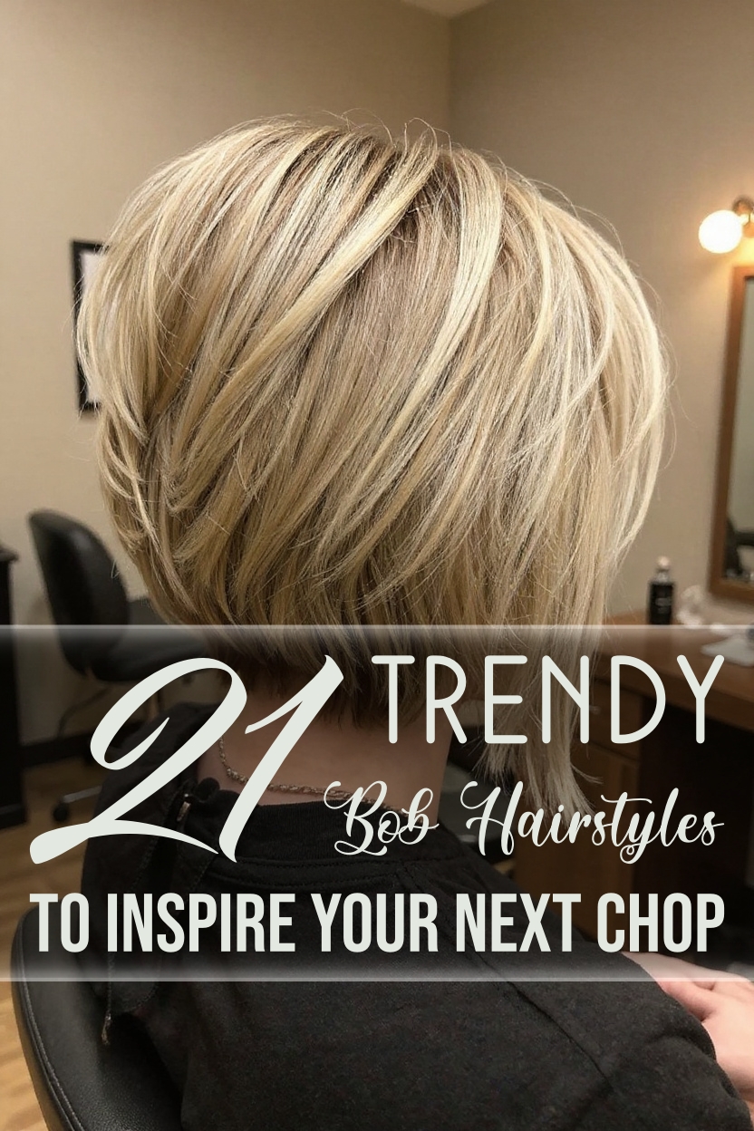 21 Trendy Bob Hairstyles to Inspire Your Next Chop