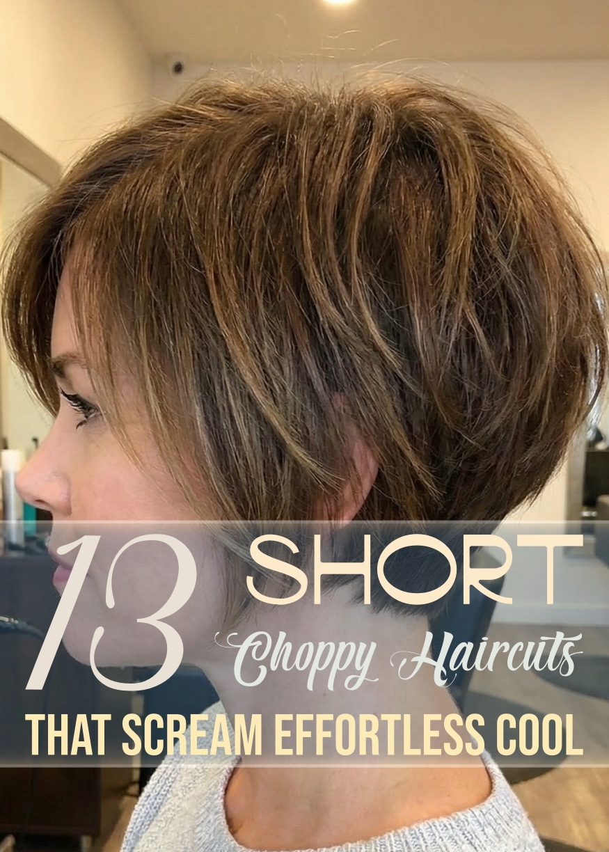 13 Short Choppy Haircuts That Scream Effortless Cool
